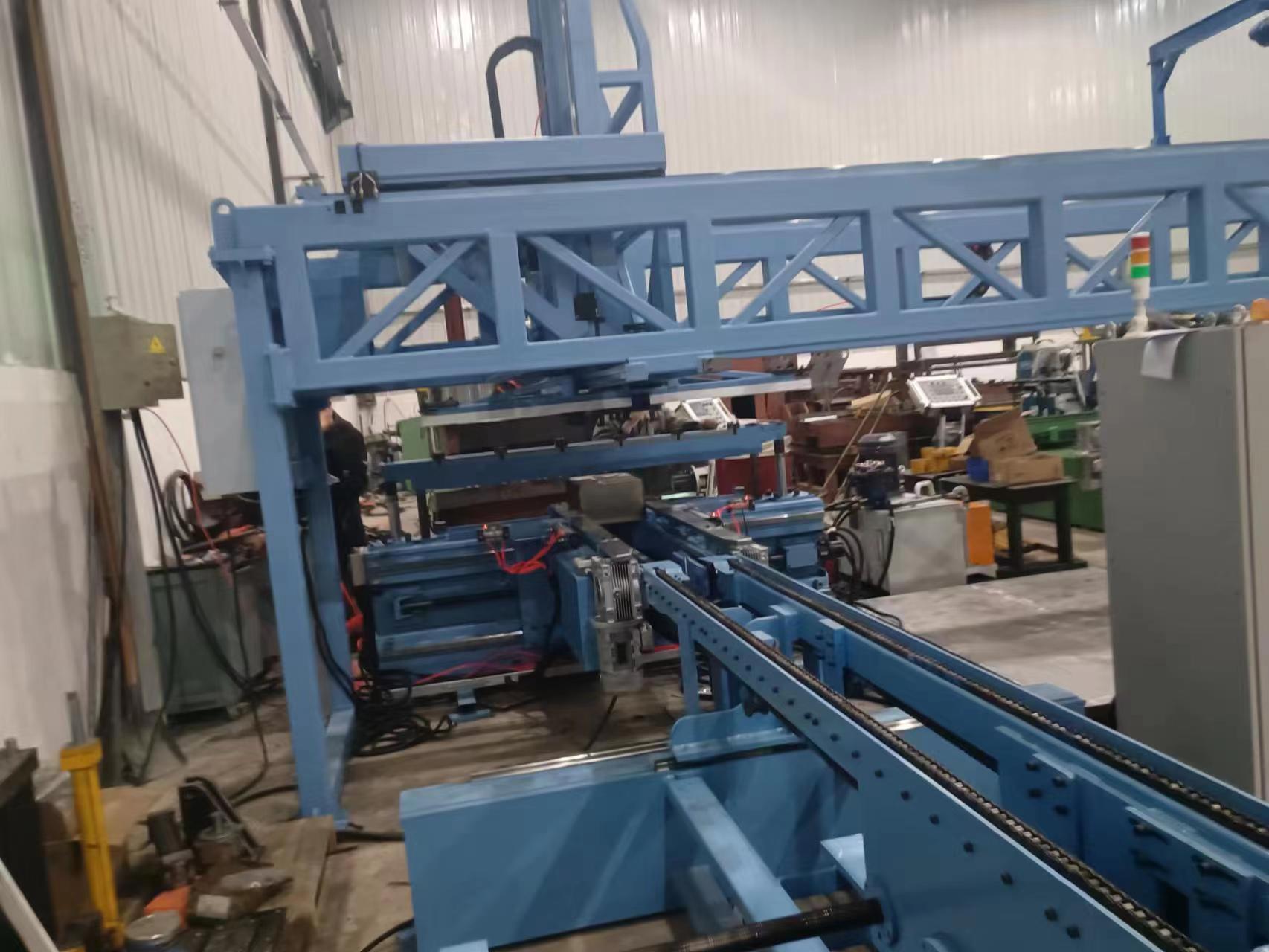 Transformer tank fin stacking machine - Changzhou ZEMU Machinery ...